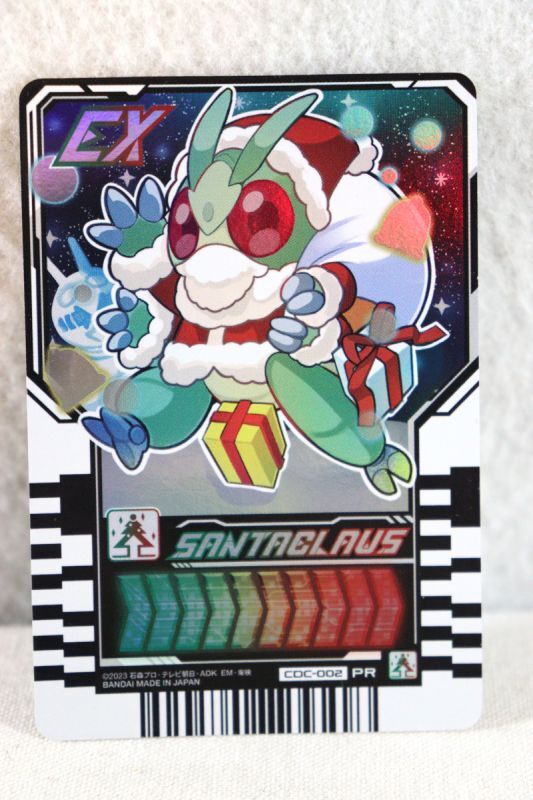 Kamen Rider Gotchard / Ride Chemy Trading Card CDC-002 Santaclaus