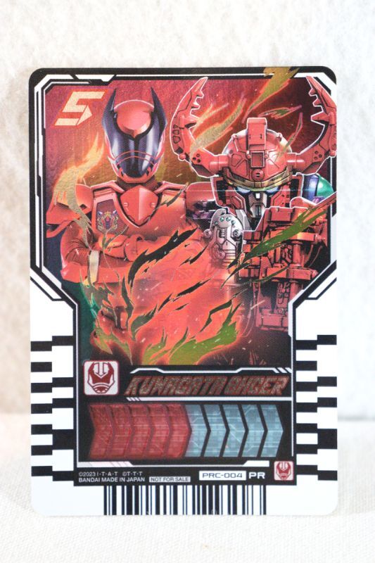 Kamen Rider Gotchard / Ride Chemy Trading Card PRC-004 Kuwagata Ohger