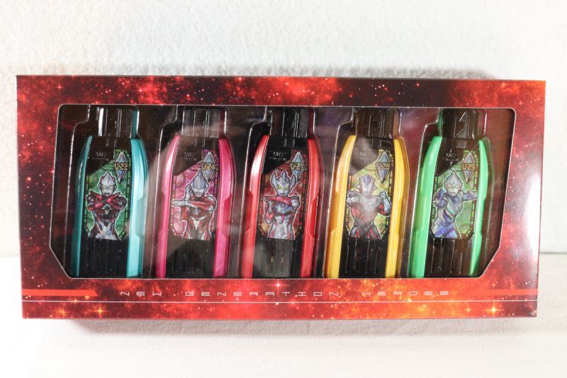 Ultraman Trigger / DX GUTS Hyper Key New Generation Key Set vol.w with ...