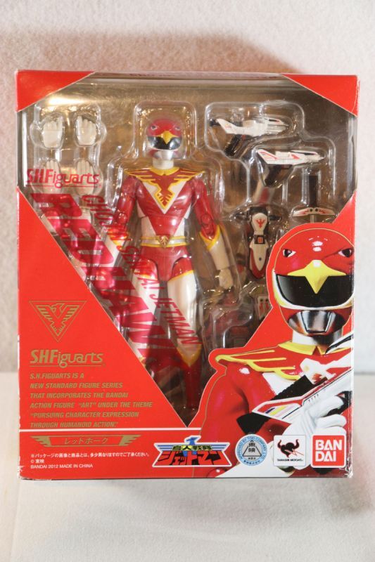 S.H.Figuarts / Chojin Sentai Jetman Red Hawk with Package