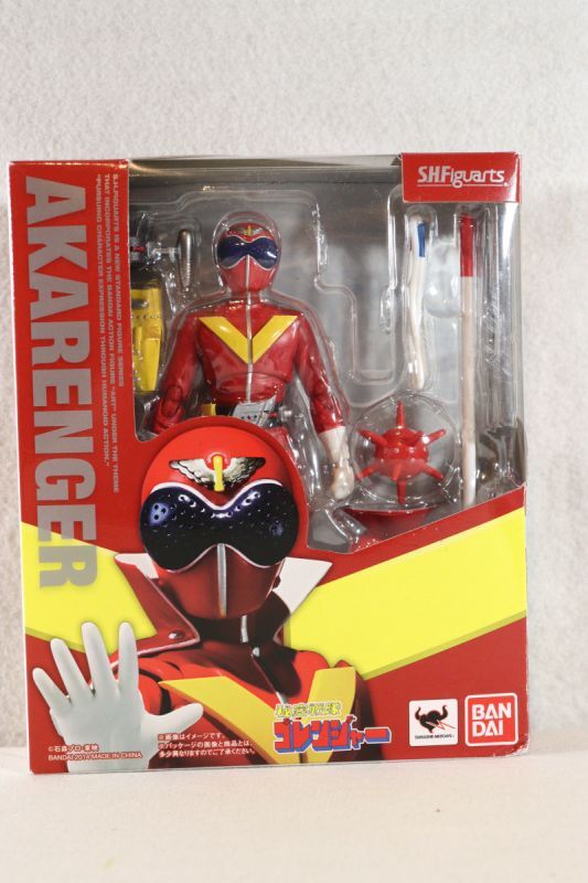 S.H.Figuarts / Himitsu Sentai Gorenger Akaranger Sealed