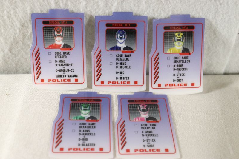 Tokusou Sentai Dekaranger / Super Sentai Artisan SP License with Package