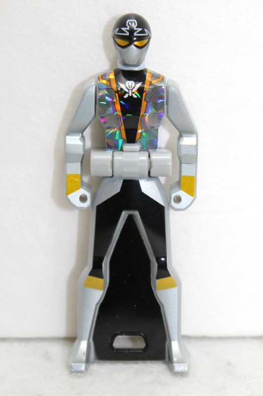Kaizoku Sentai Gokaiger / Gokai Silver Ranger Key Gashapon Metallic ...