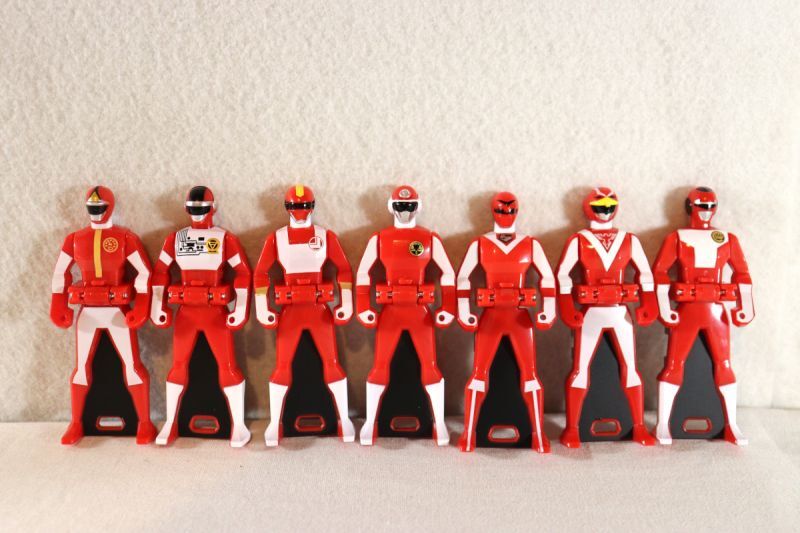Kaizoku Sentai Gokaiger / Ranger Key 35 Red Set Memorial Edition with ...