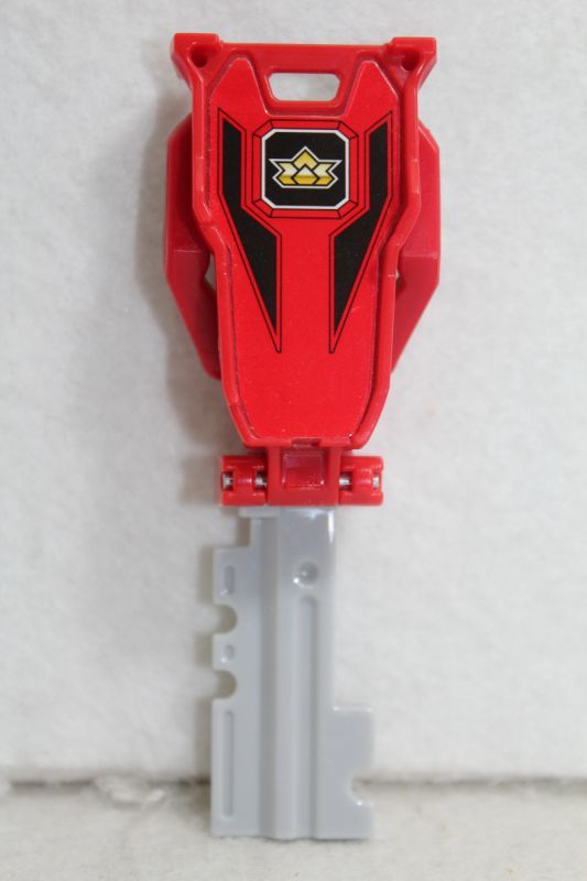 Kaizoku Sentai Gokaiger / Shinken Red Ranger Key Samurai Sentai Shinkenger
