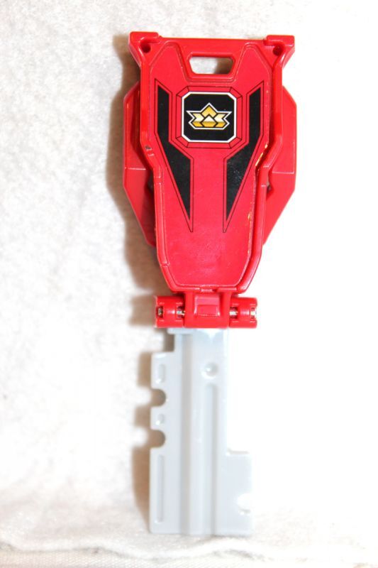 Kaizoku Sentai Gokaiger / Shinken Red Ranger Key Samurai Sentai Shinkenger