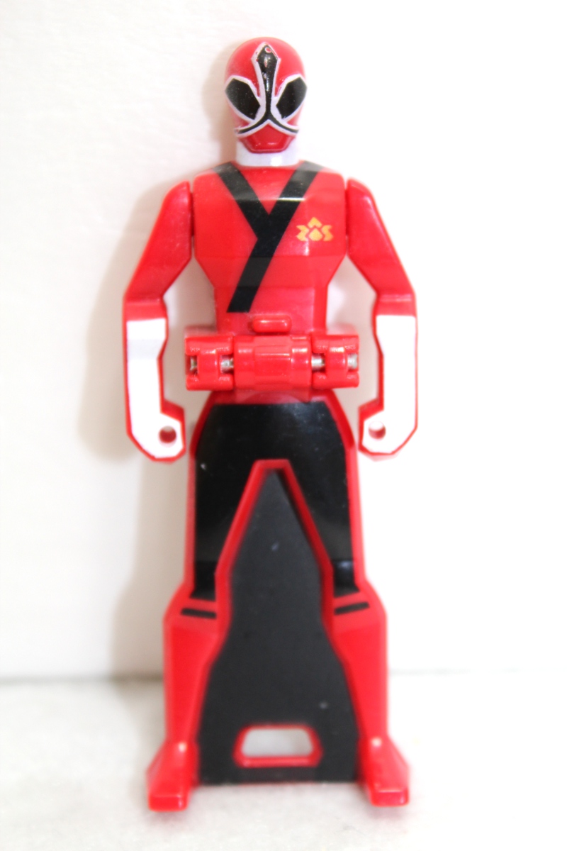 Kaizoku Sentai Gokaiger / Shinken Red Ranger Key Samurai Sentai Shinkenger