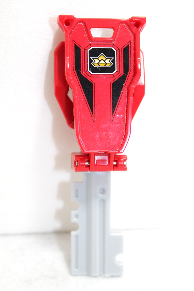 Kaizoku Sentai Gokaiger / Shinken Red Ranger Key Samurai Sentai Shinkenger